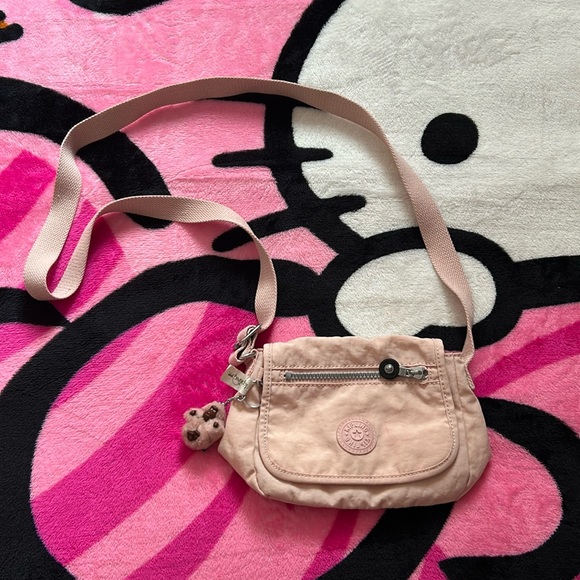 Kipling | Bags | Kipling Pink Mini Crossbody Shoulder Bag | Poshmark